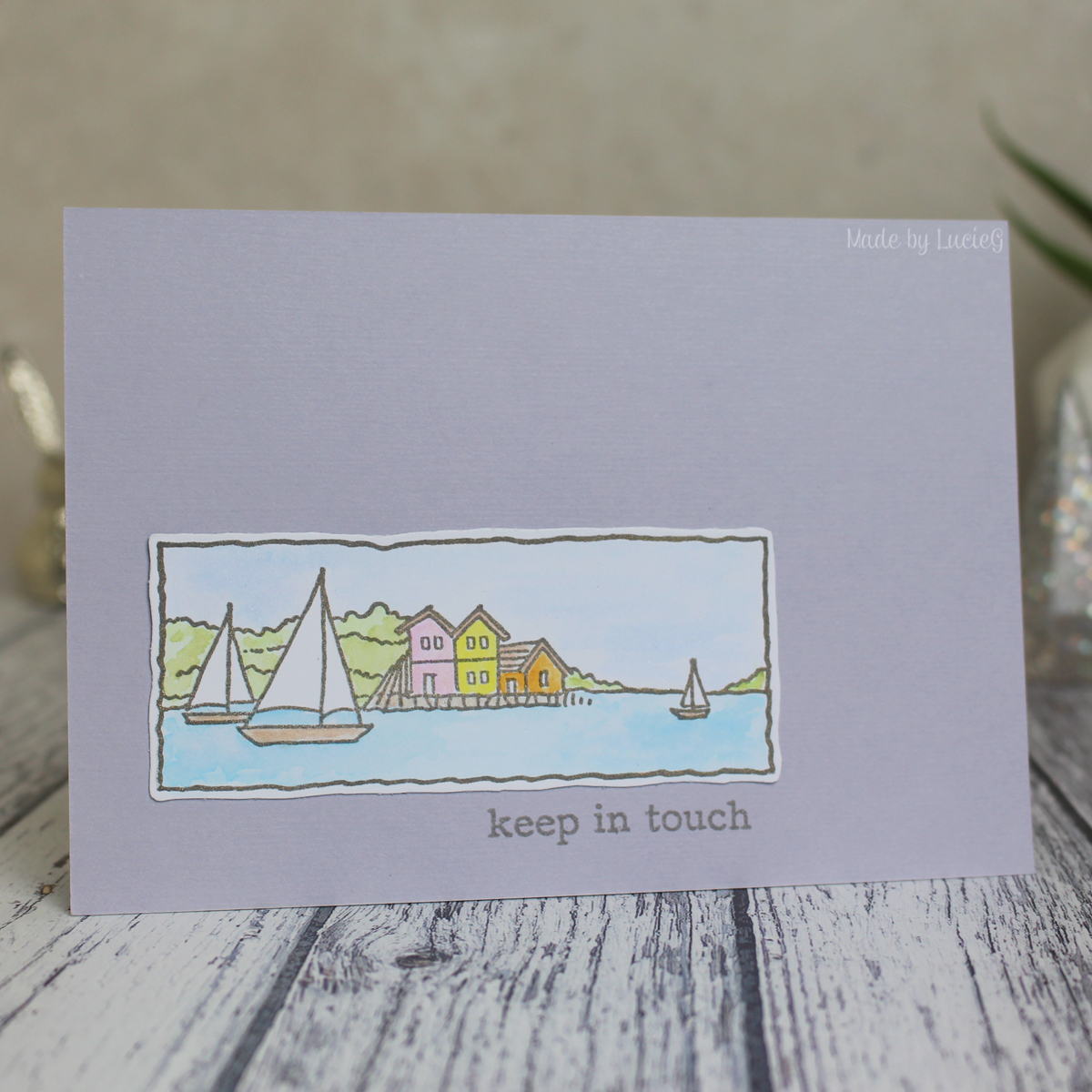 Keep in touch | LucieG Cards