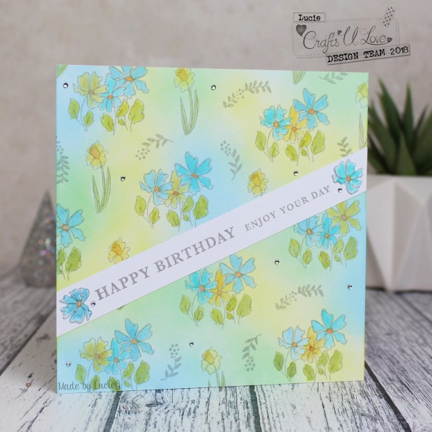 Enjoy your day | LucieG Cards